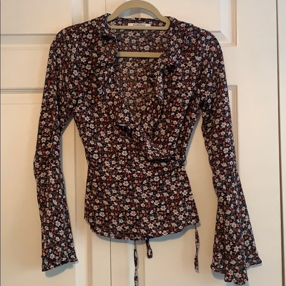 ASOS | Tops | Floral Wrap Blouse | Poshmark